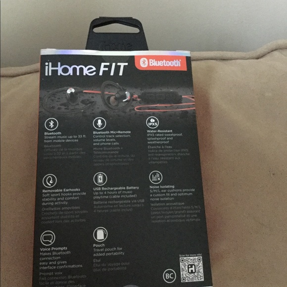 iHome | Other | Ihome Fit Ib7 Bluetooth Wireless Ear Buds | Poshmark